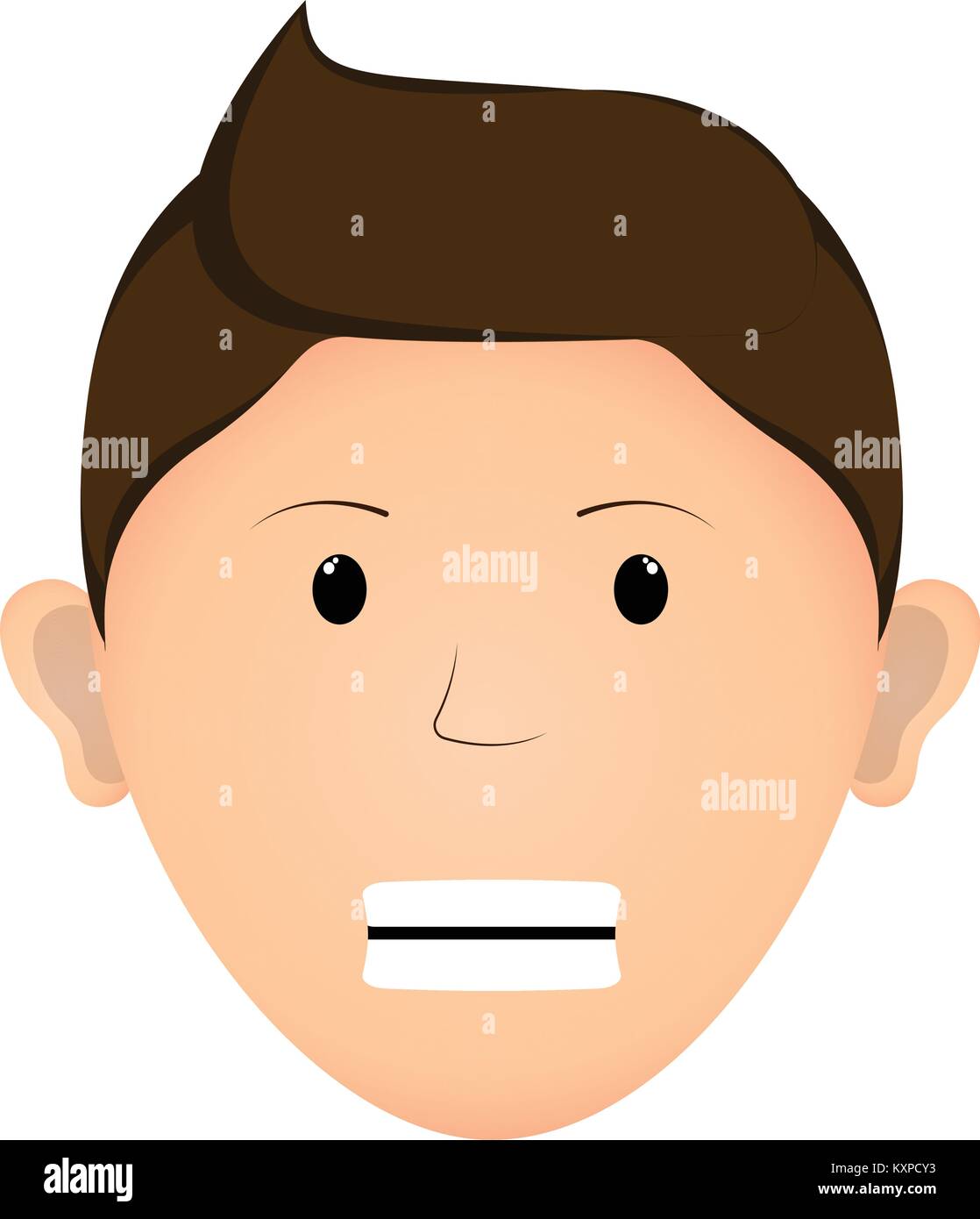 Serious pretty Stock Vector Images - Alamy