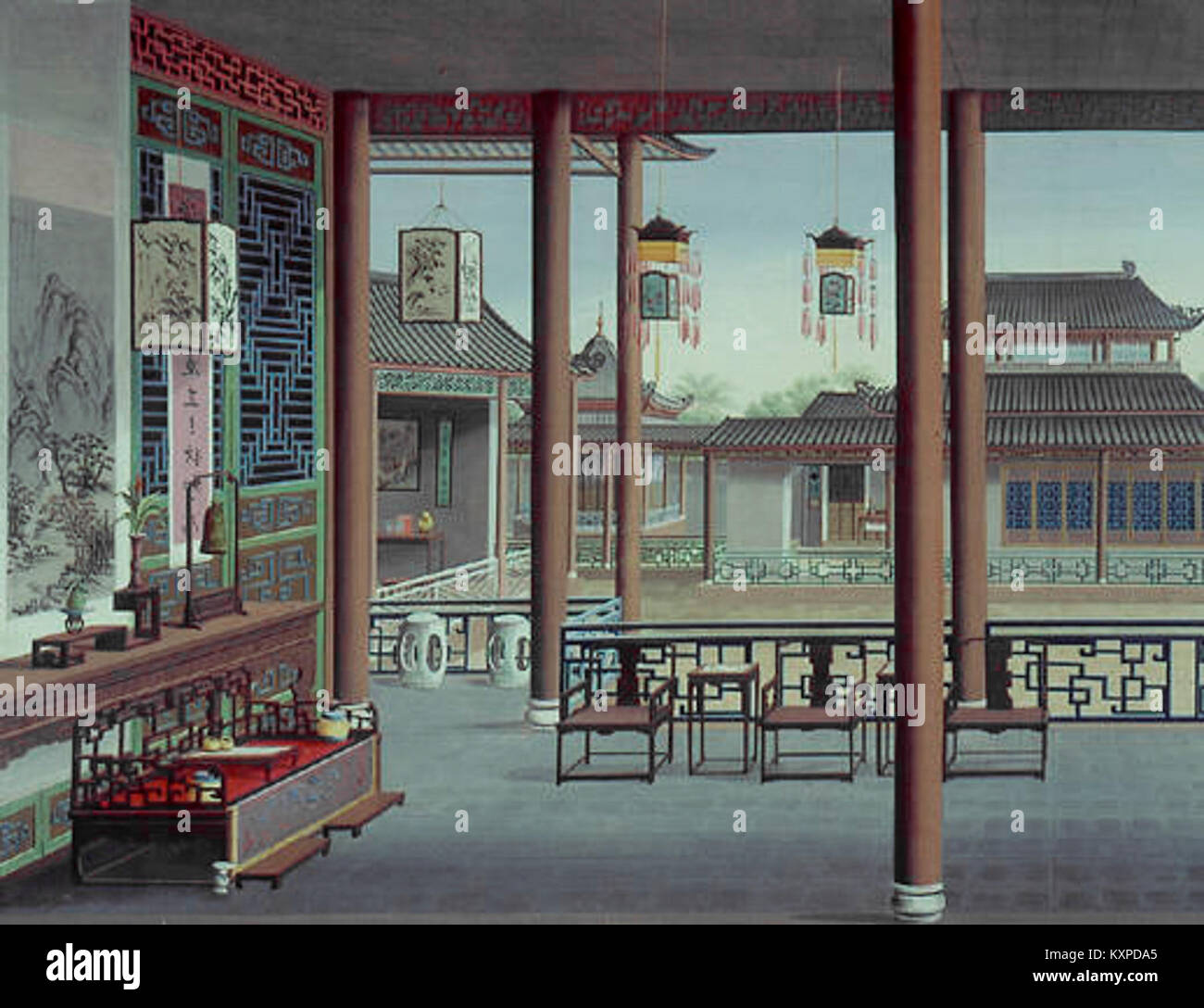 Export painting hi-res stock photography and images - Alamy