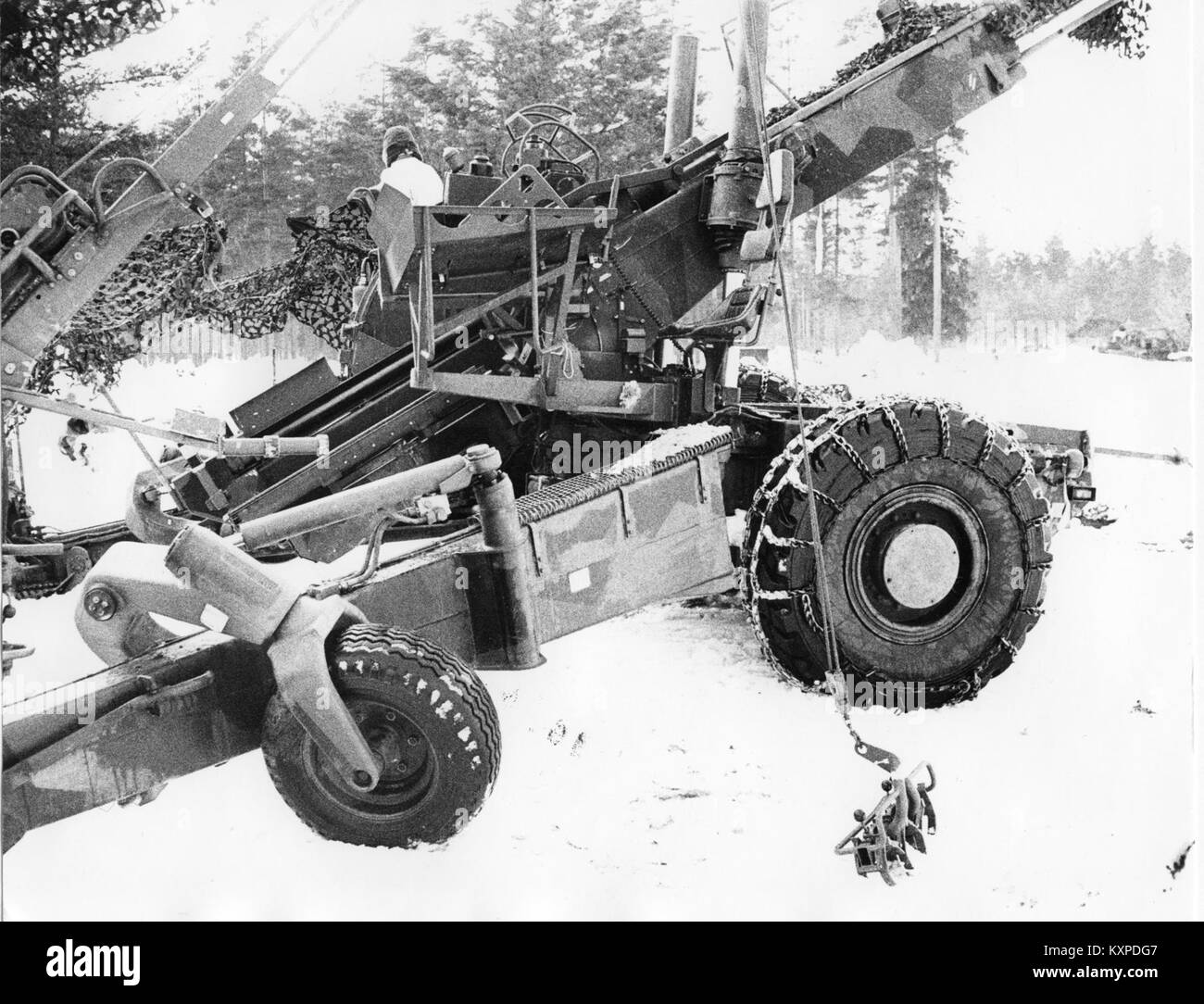 The Bofors Field Howitzer, used by the 77 Artillery Regiment of Småland ...