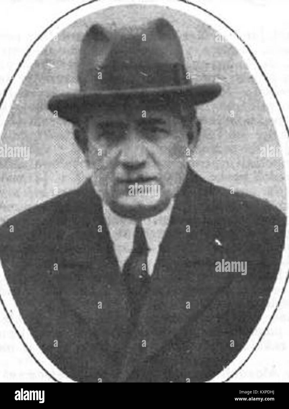 A portrait of Bogdan Markovic, a prominent figure, likely involved in ...