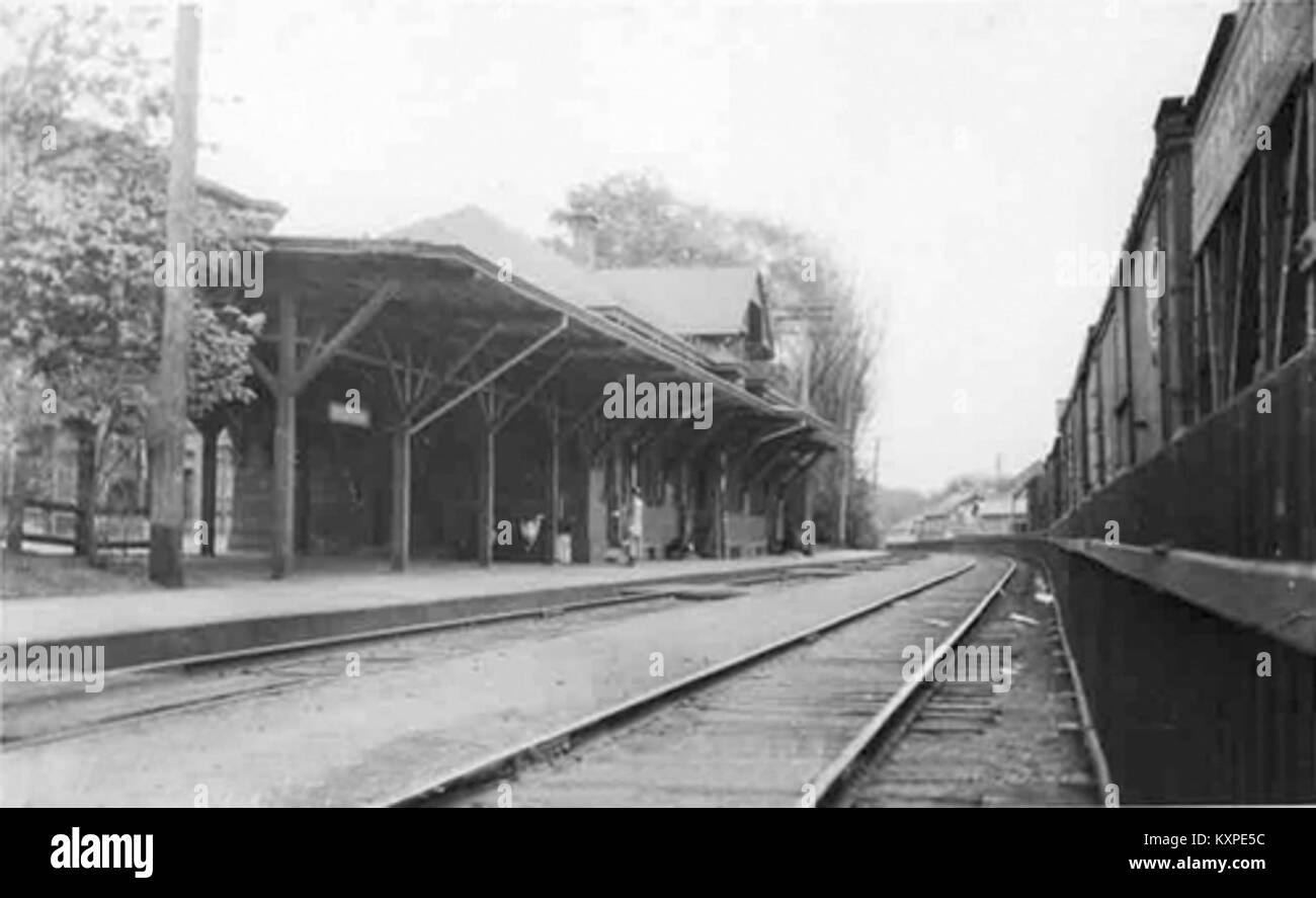 Brookline Village station, a significant transportation hub in ...