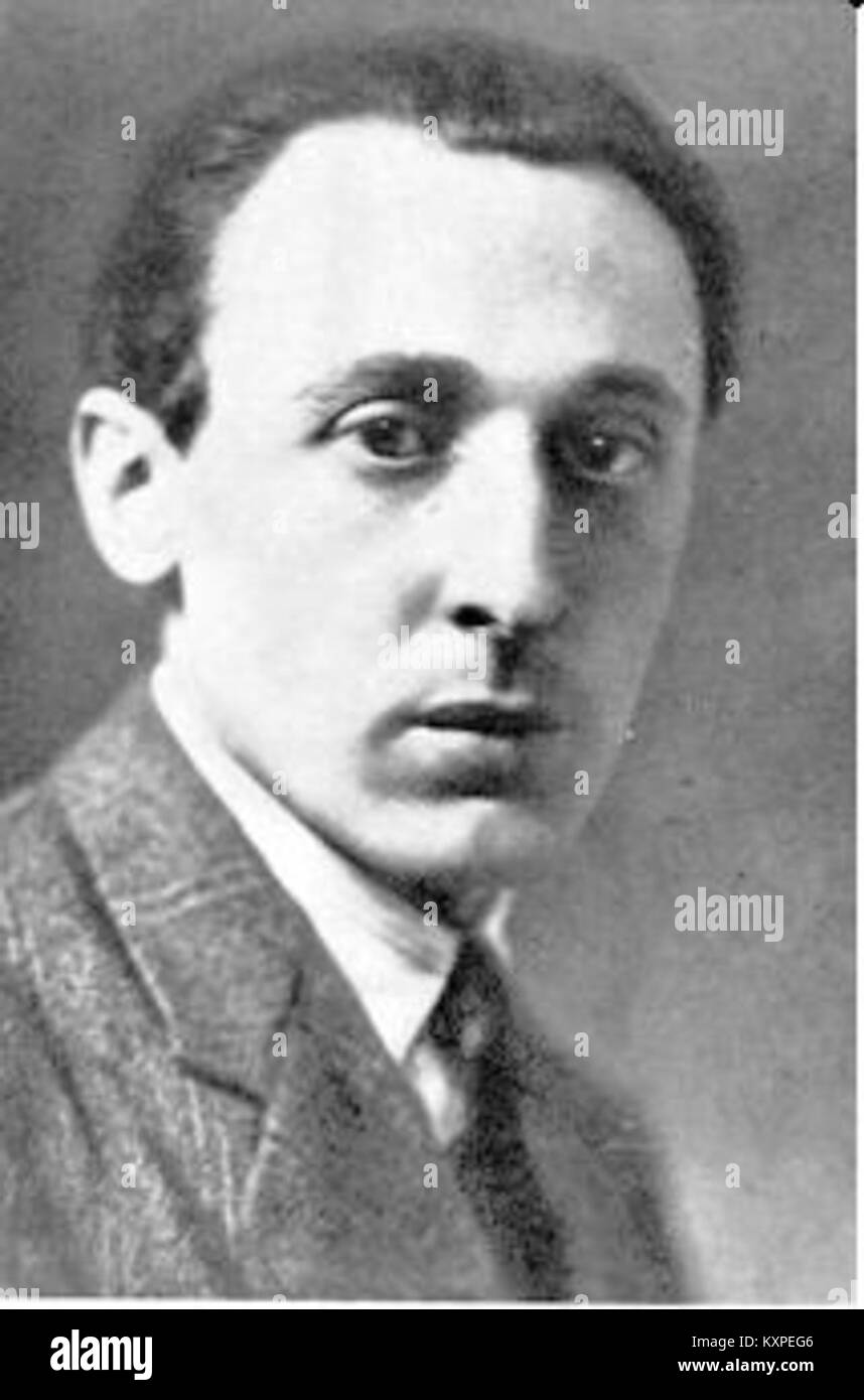 A portrait of Bruno Jasienski, a prominent figure in early 20th-century ...