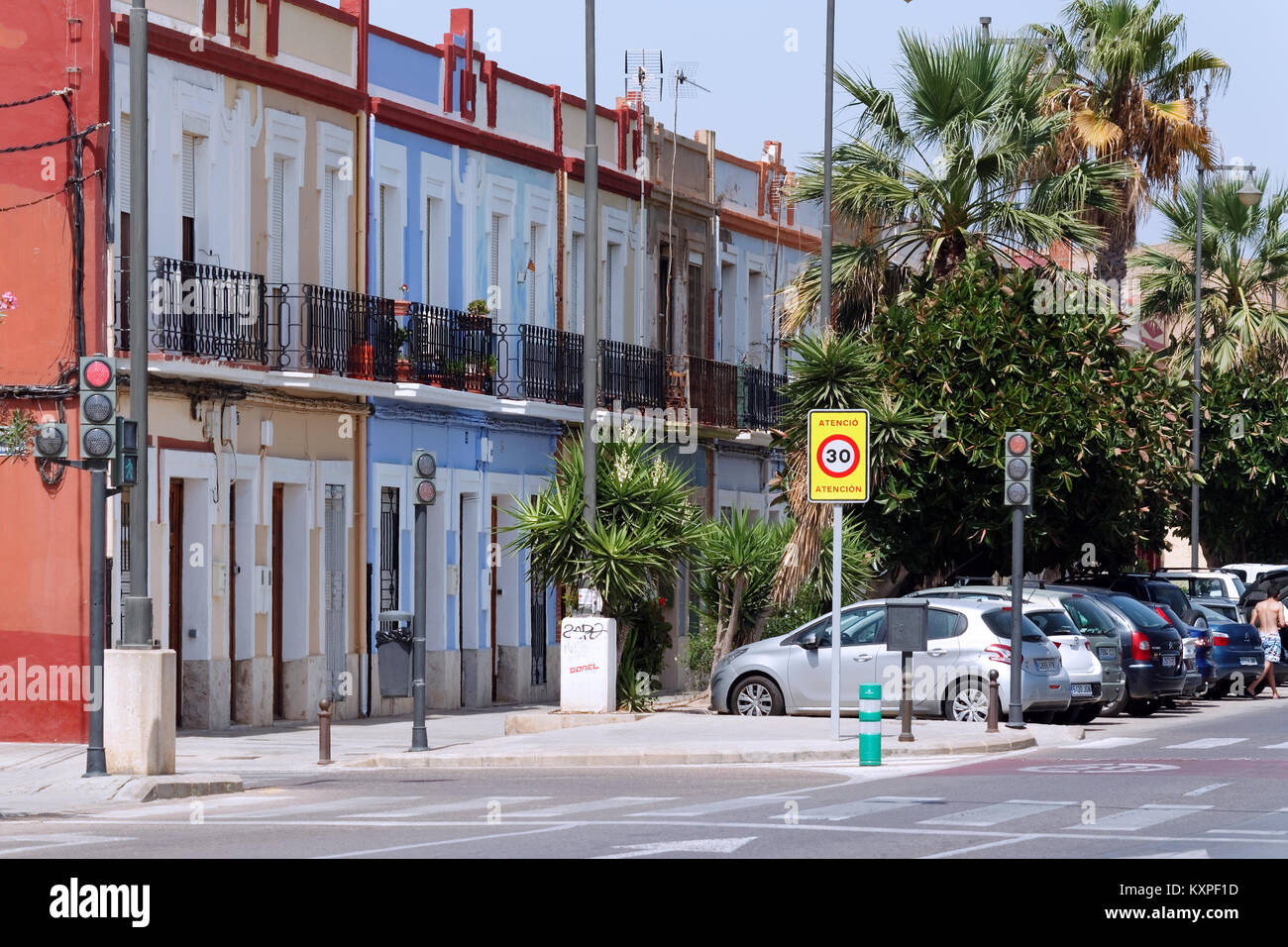 Downtown valencia hi-res stock photography and images - Alamy
