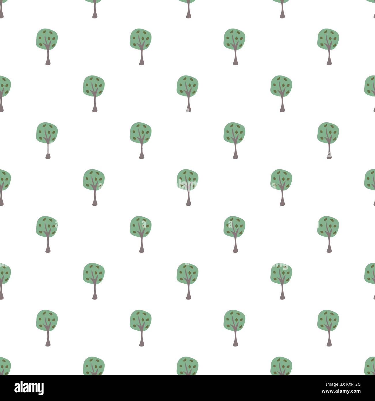 Scattered trees Stock Vector Images - Alamy