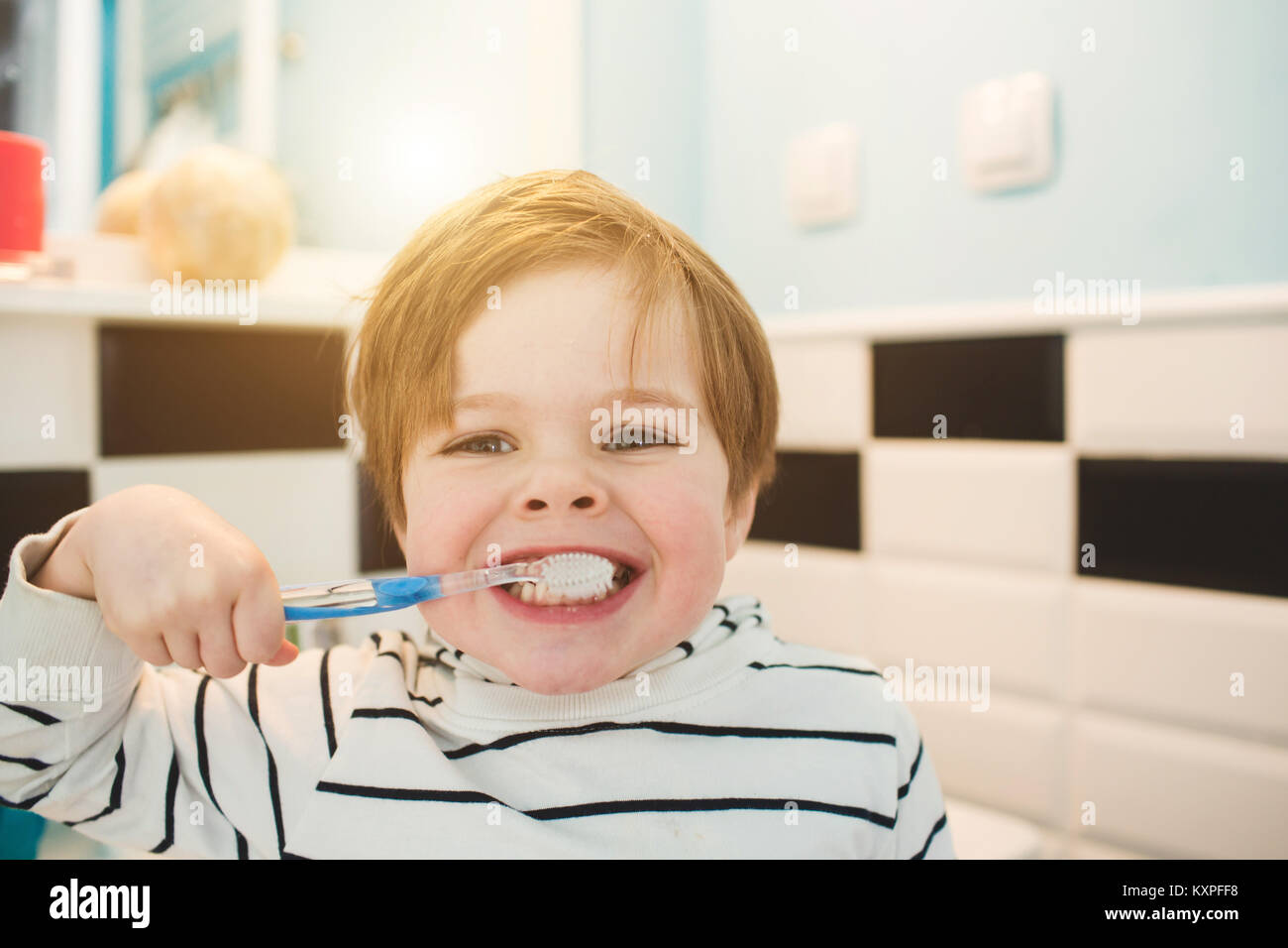 Hygiene routine hi-res stock photography and images - Alamy