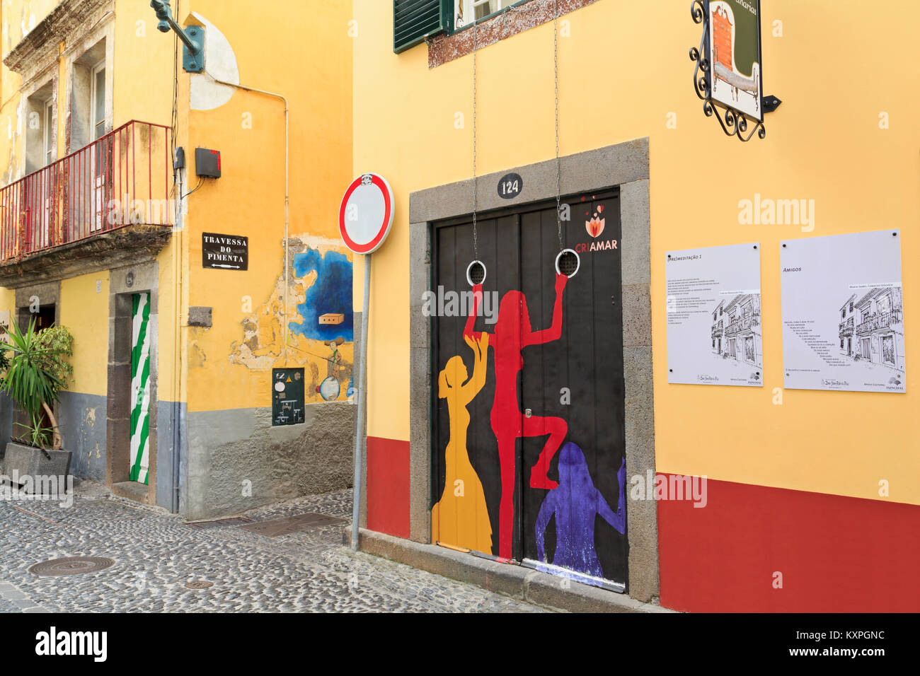 Madeira island doors hi-res stock photography and images - Alamy