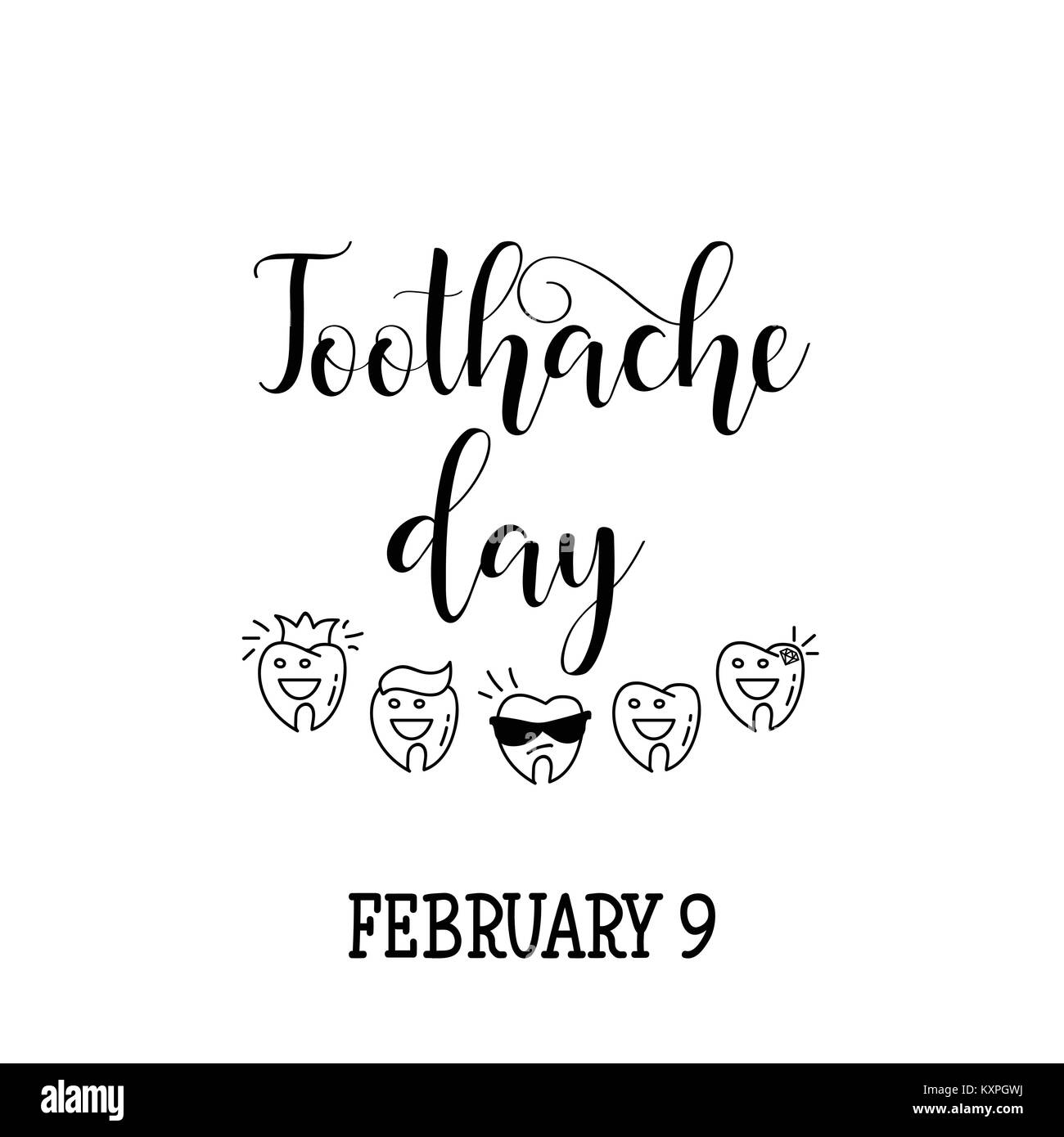 National day lettering Black and White Stock Photos & Images - Alamy