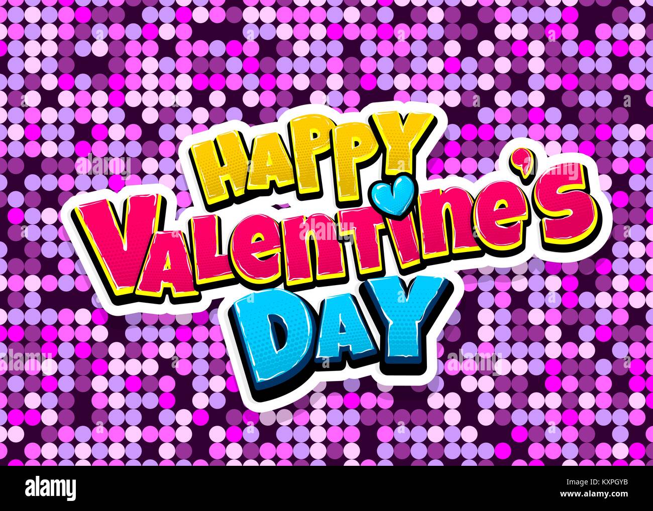 Comic book valentines day Stock Vector Images - Alamy