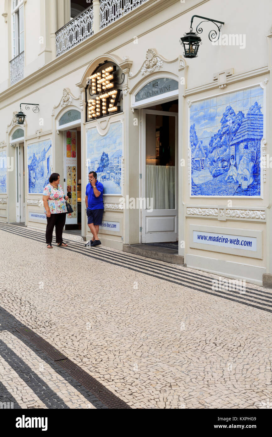 Ritz cafe funchal hi-res stock photography and images - Alamy