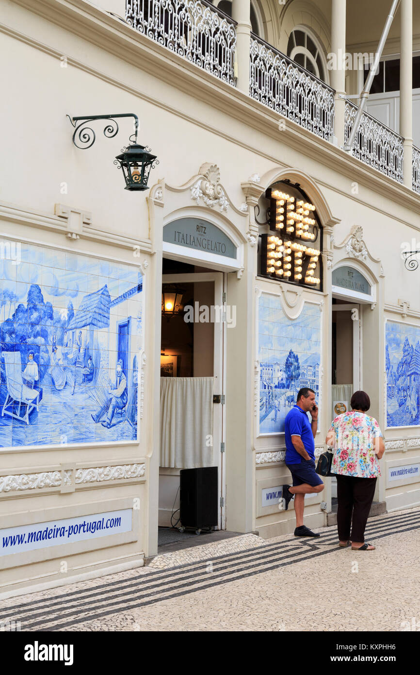 The ritz madeira cafe hi-res stock photography and images - Alamy