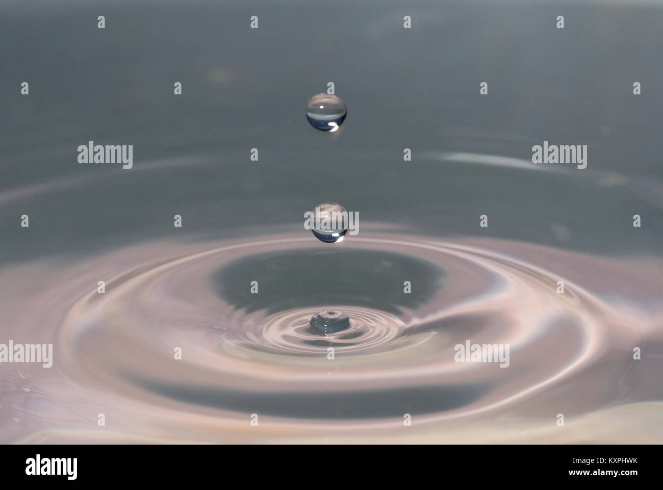 High speed photography of water drops Stock Photo - Alamy