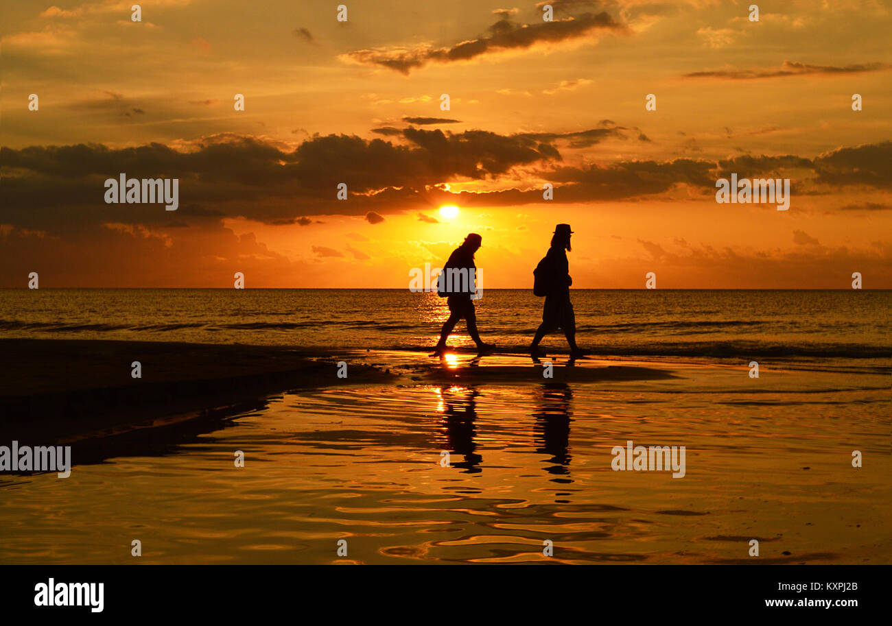 Golden hour sunset Stock Photo - Alamy