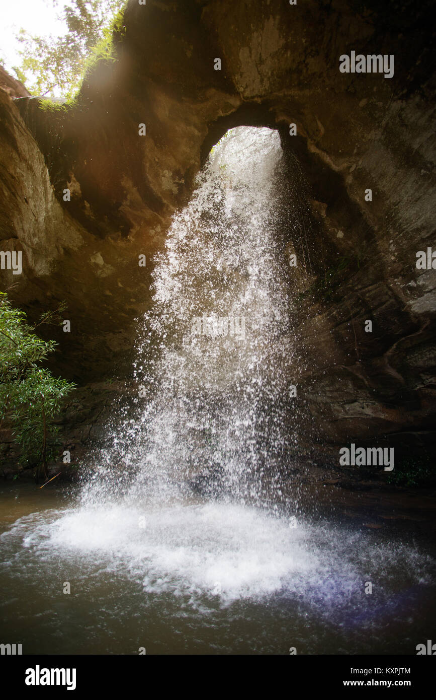 Sang Chan Waterfall is sometimes called Namtok Long Ru ( Waterfall ...
