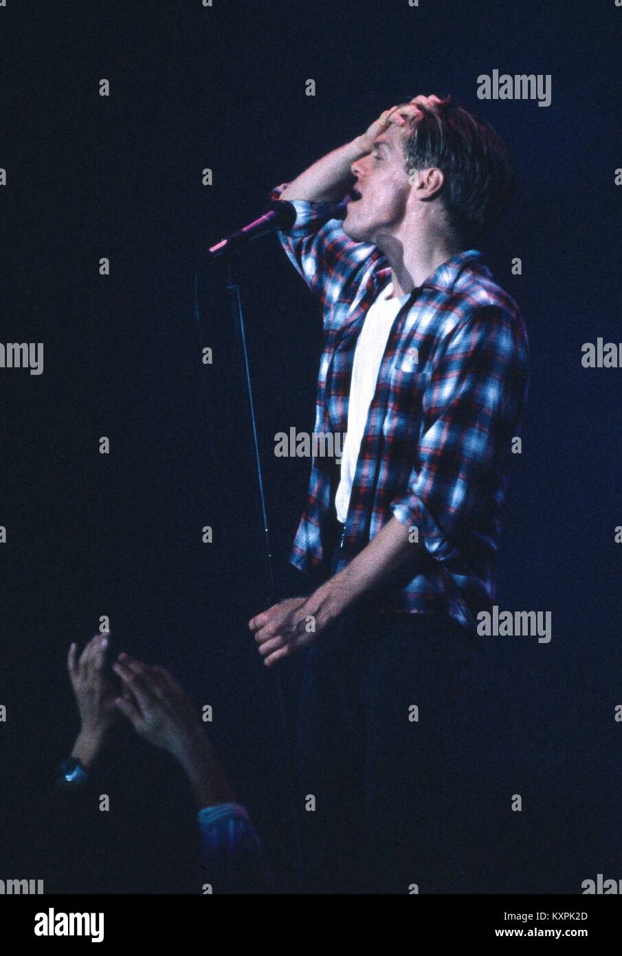 Brian Adams performing live at The National Auditorium in Mexico City ...