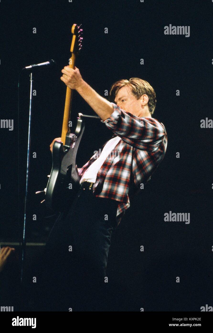 Brian Adams performing live at The National Auditorium in Mexico City ...