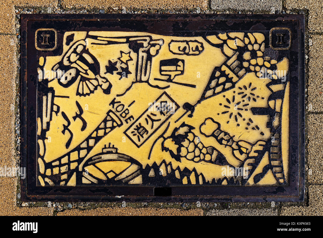 Manhole signs hi-res stock photography and images - Alamy