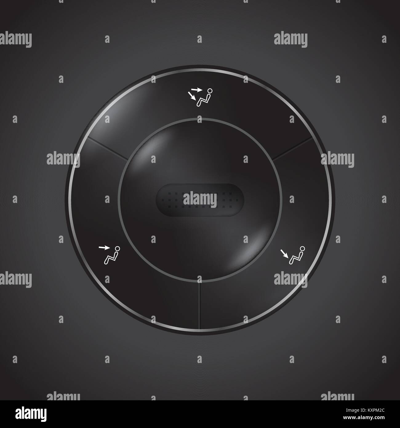 special conditioner and air flow control button design for modern cars ...