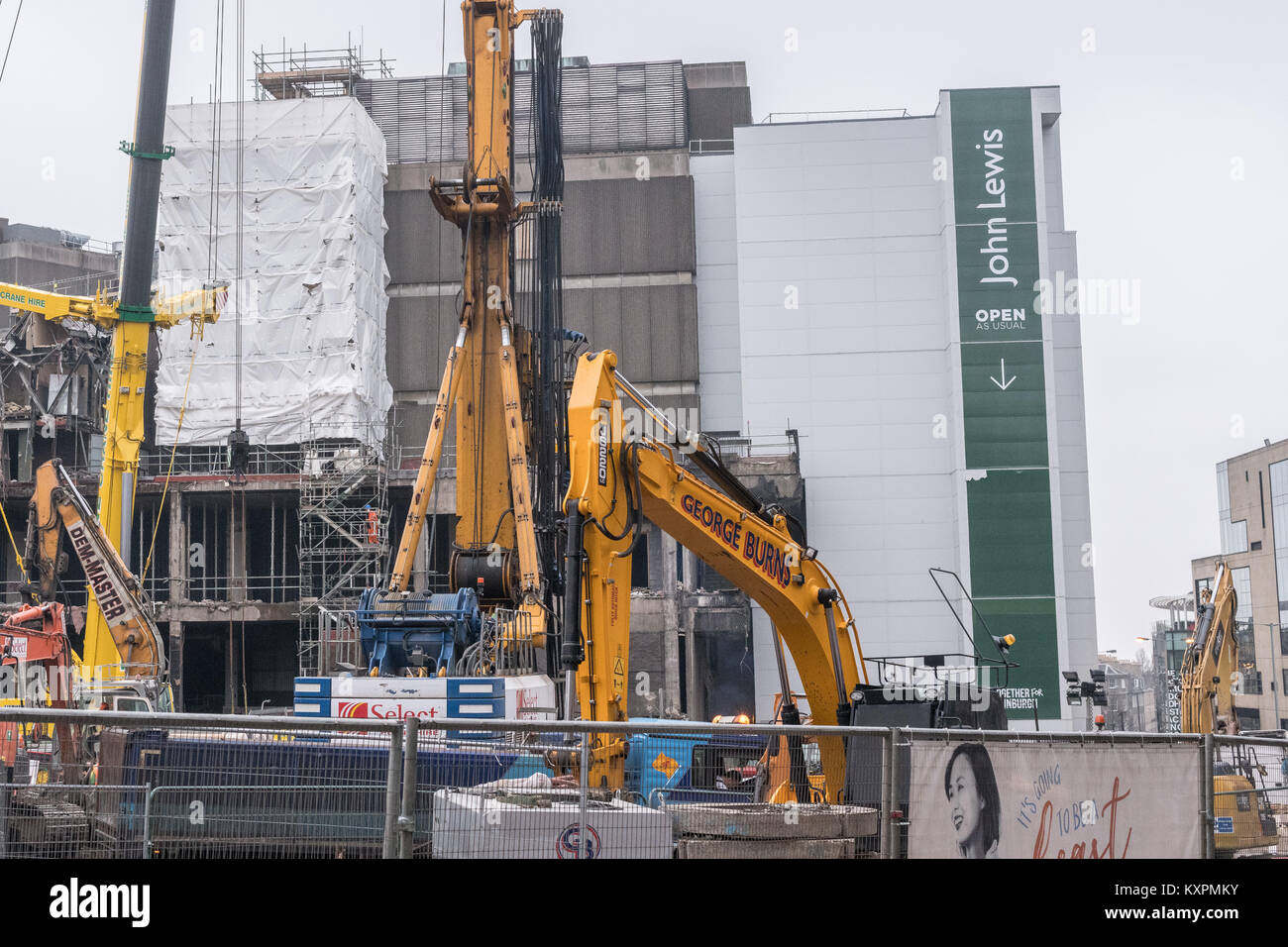 Edinburgh Redevelopment High Resolution Stock Photography and Images ...