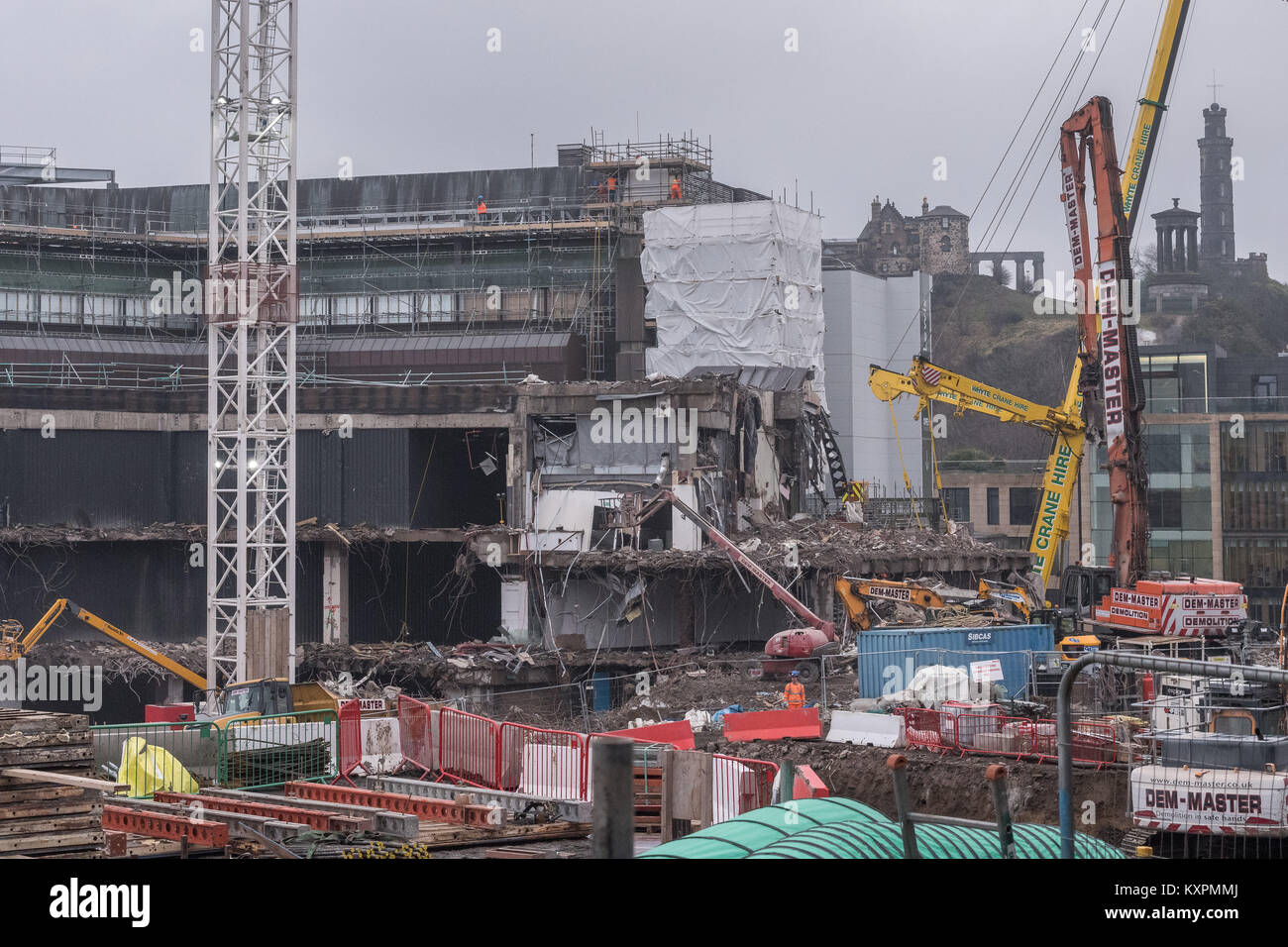 Edinburgh Redevelopment High Resolution Stock Photography and Images ...