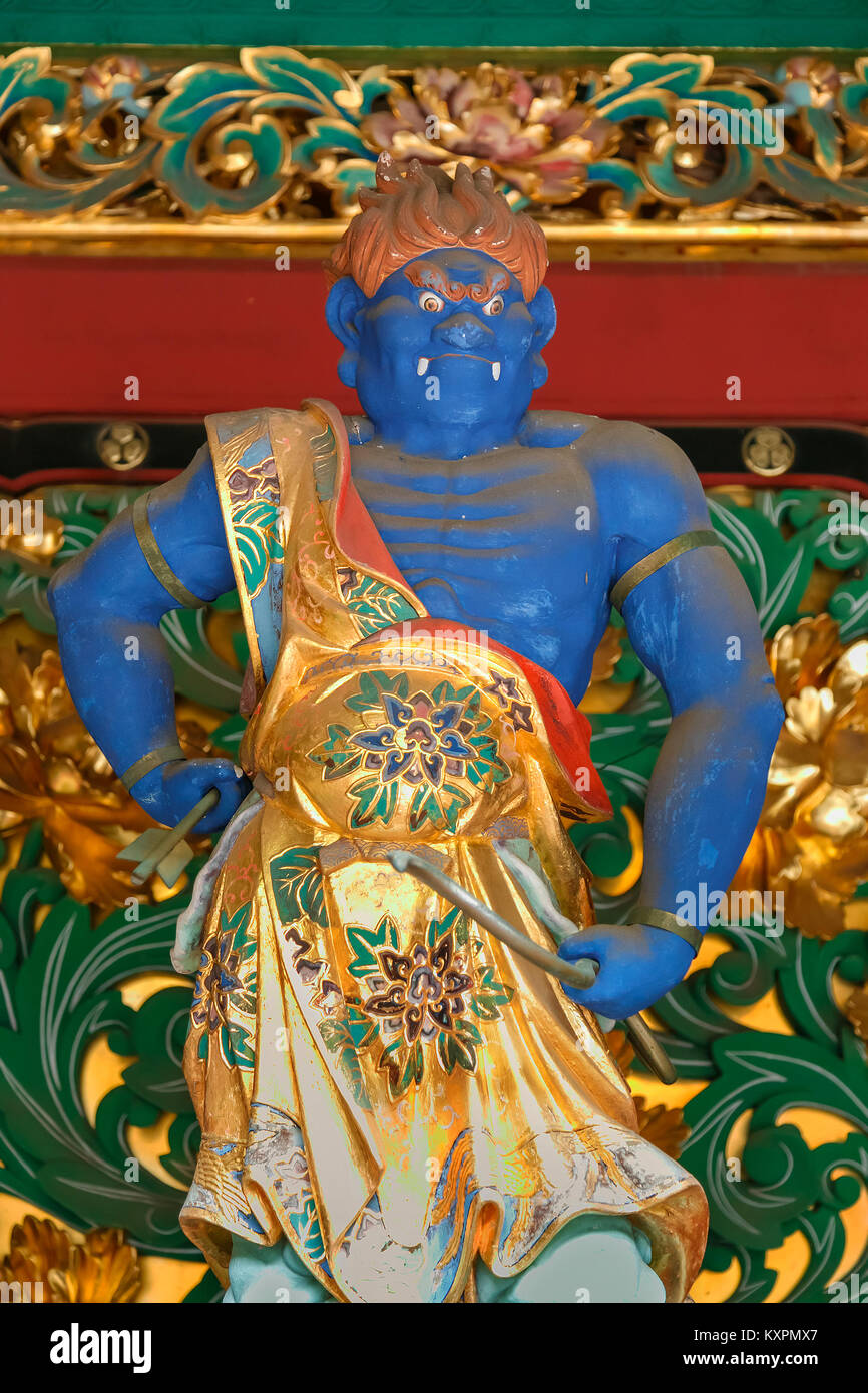 Umarokya - One of the four guardians at the Yashamon Gate of Taiyuinbyo ...