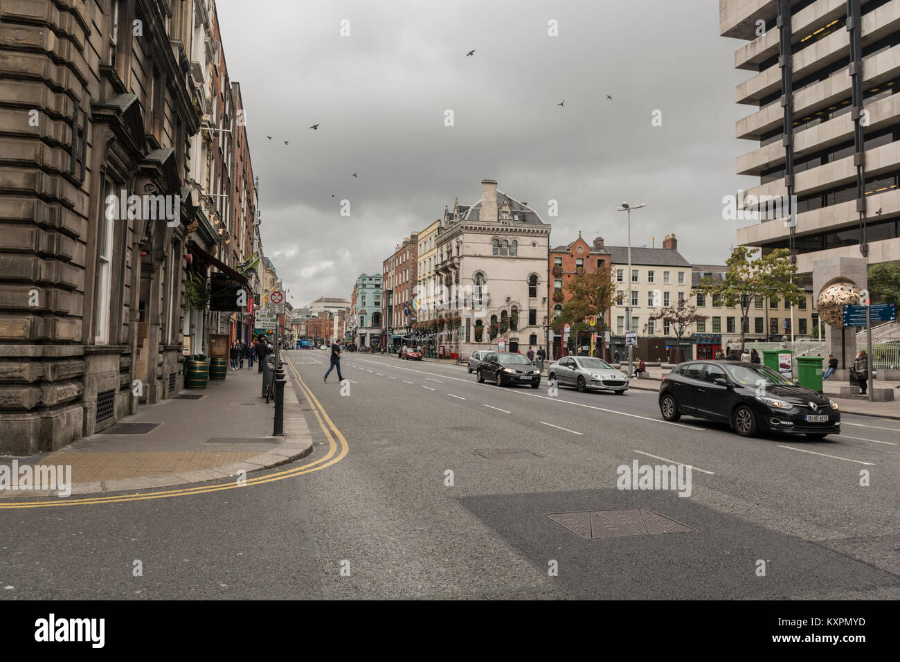 Dame Street. Temple Bar. Dublin. Ireland Stock Photo - Alamy