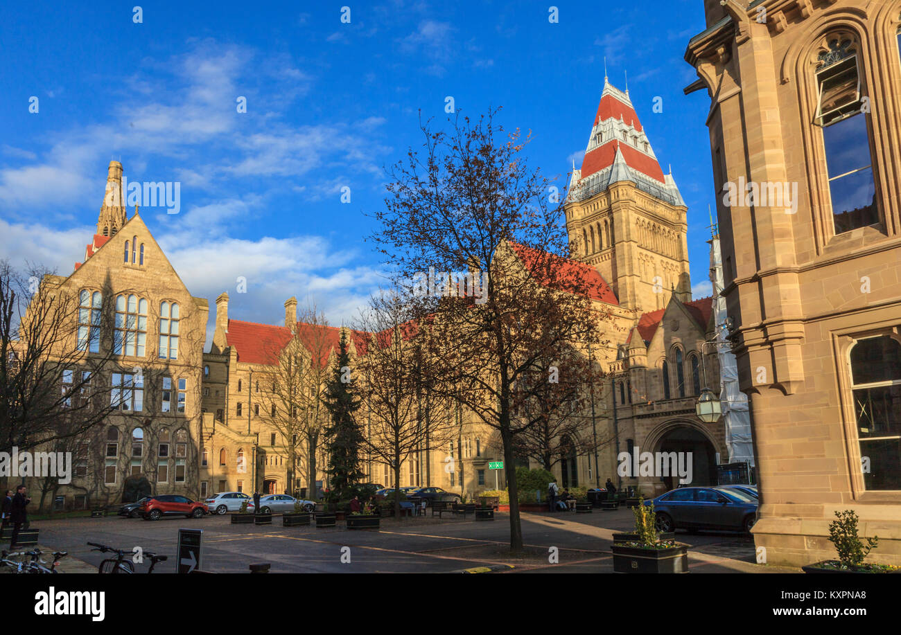 The Quadrant, part of Manchester University, UK Stock Photo - Alamy