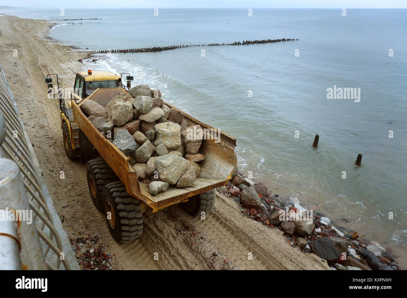 the construction of coastal protective structures, construction of ...