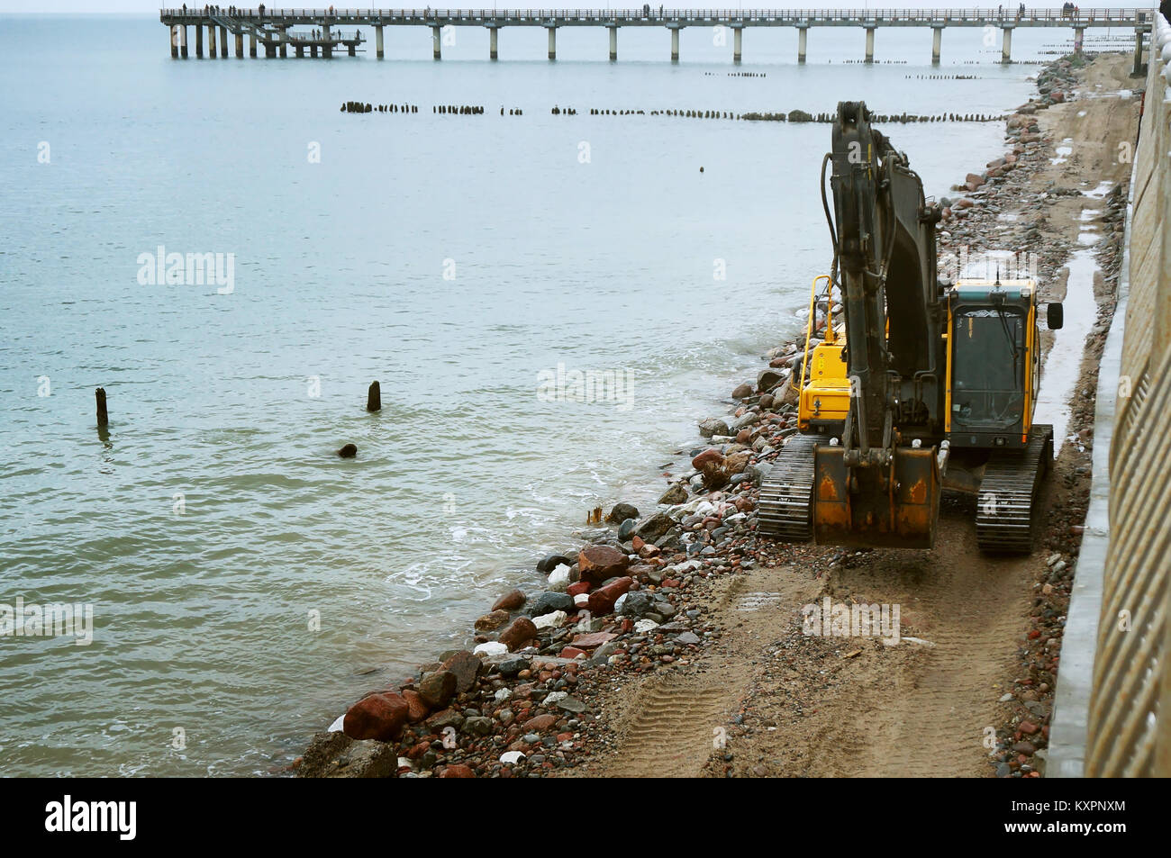 the construction of coastal protective structures, construction of ...