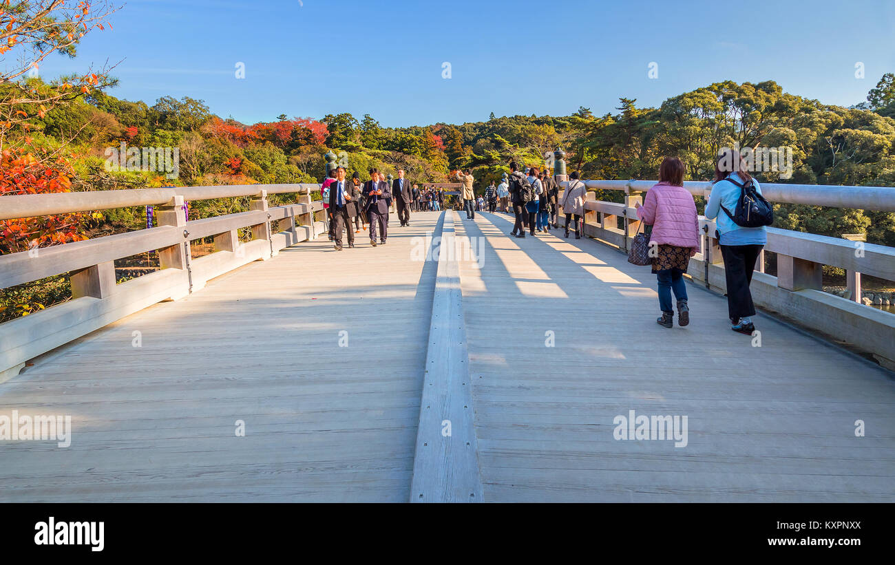 Ise Jingu Naiku(Ise Grand shrine - inner shrine) in Ise City, Mie ...