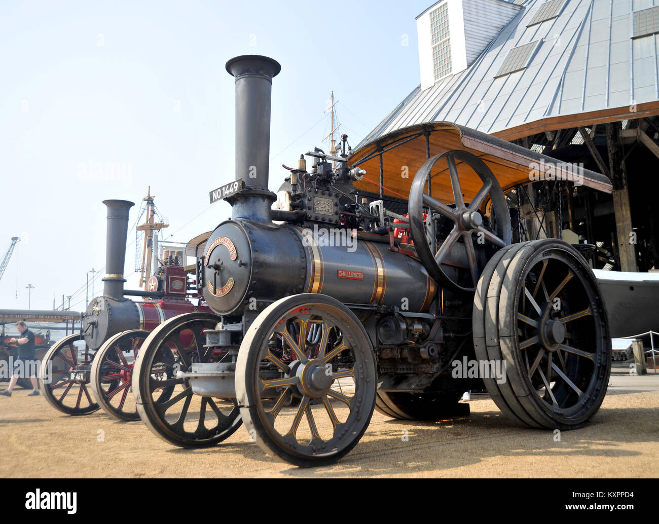 Vintage steam traction engine hi-res stock photography and images - Alamy