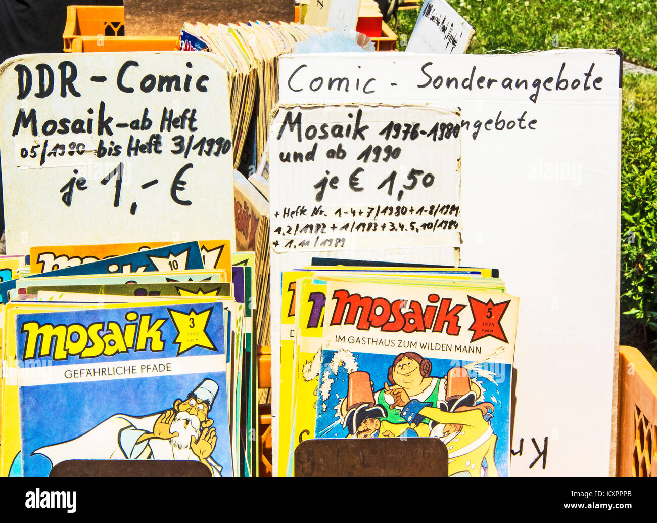 Old comics hi-res stock photography and images - Alamy