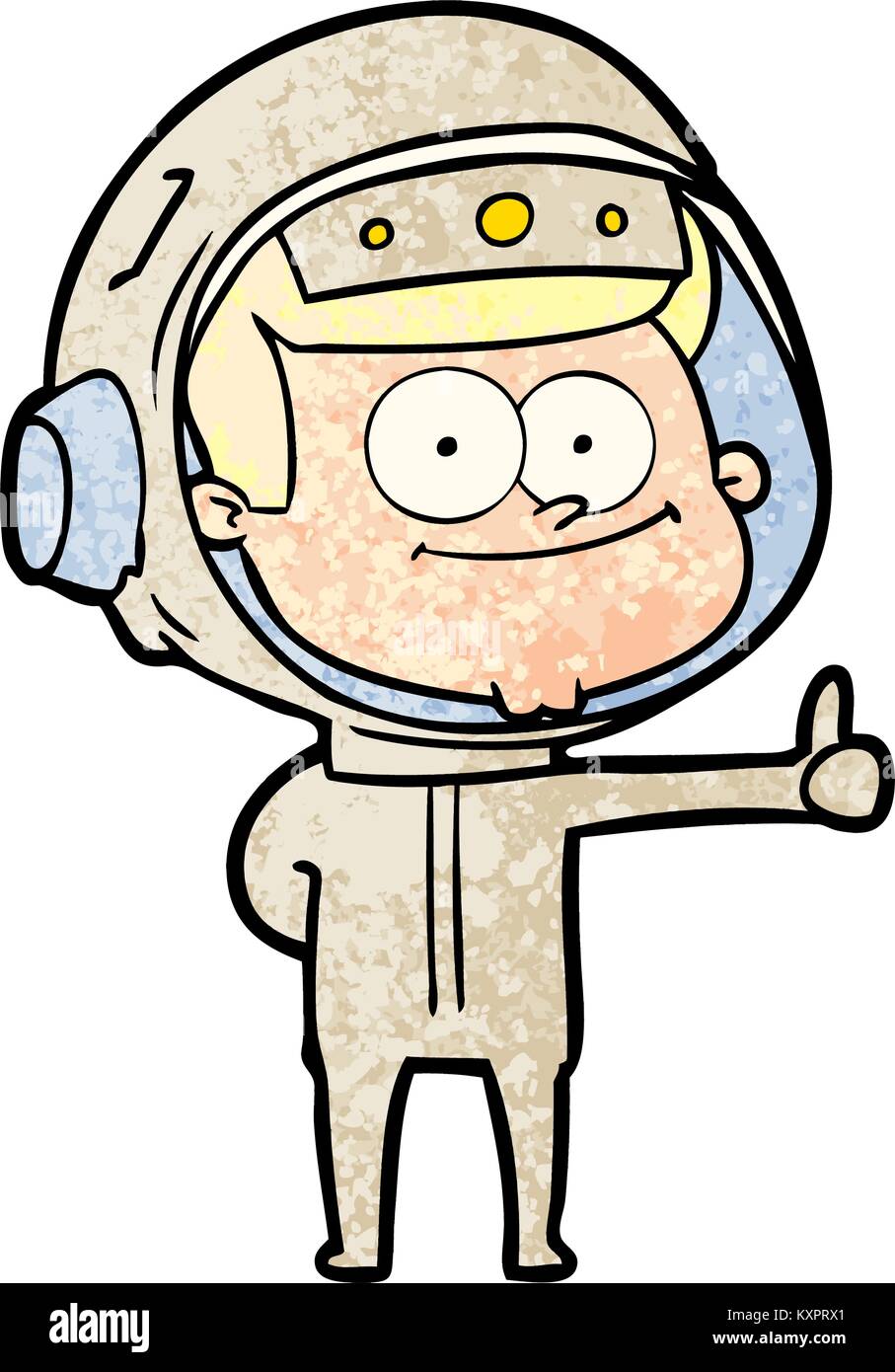 happy astronaut cartoon Stock Vector Image & Art - Alamy