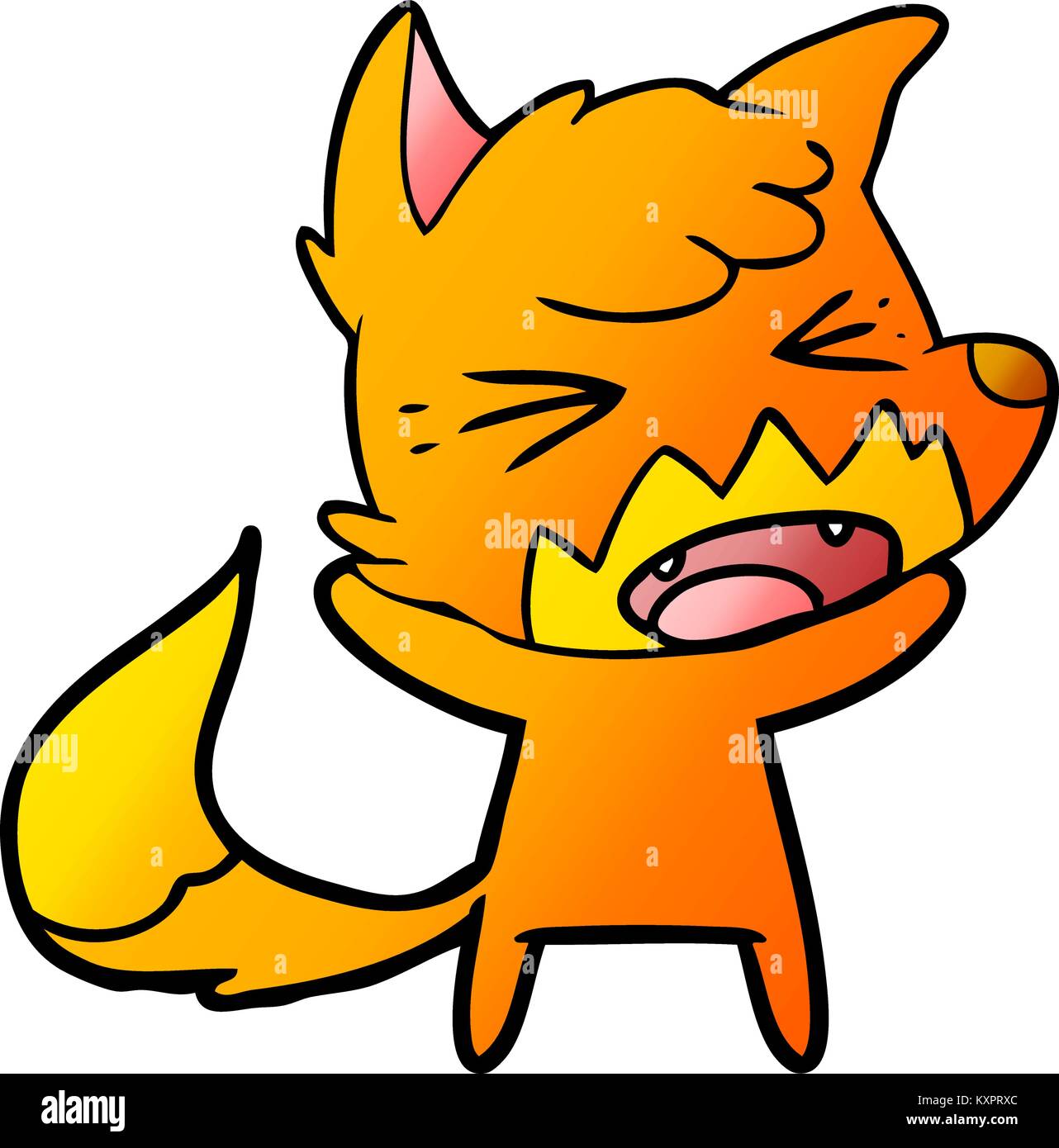 fox cartoon character Stock Vector Image & Art - Alamy