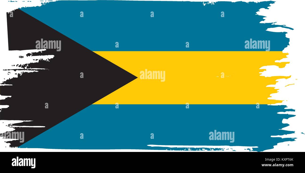 Bahamas flag, vector illustration Stock Vector Image & Art - Alamy