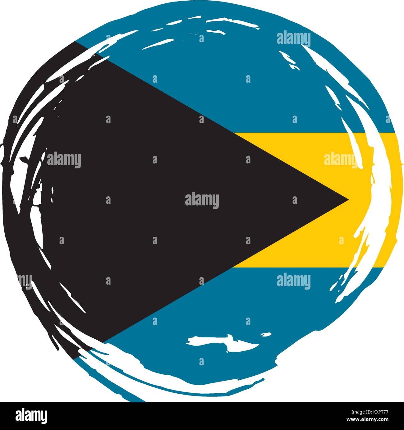 Bahamas flag, vector illustration Stock Vector Image & Art - Alamy