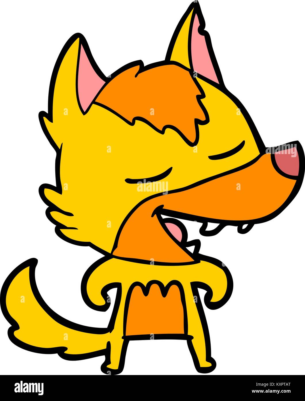 fox cartoon character Stock Vector Image & Art - Alamy