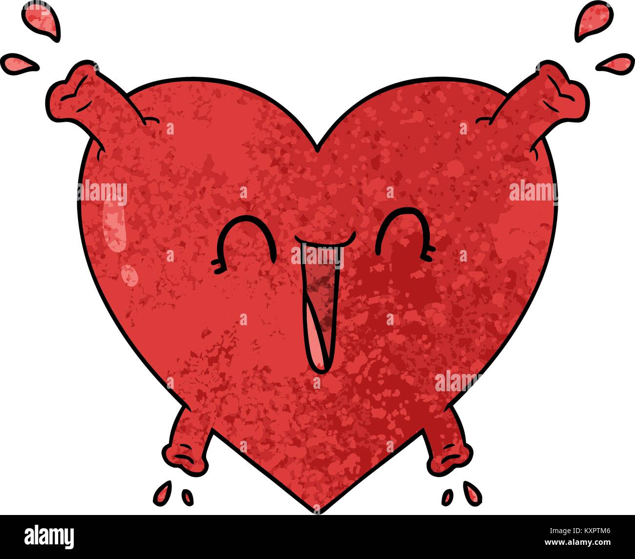 cartoon healthy heart Stock Vector Image & Art - Alamy