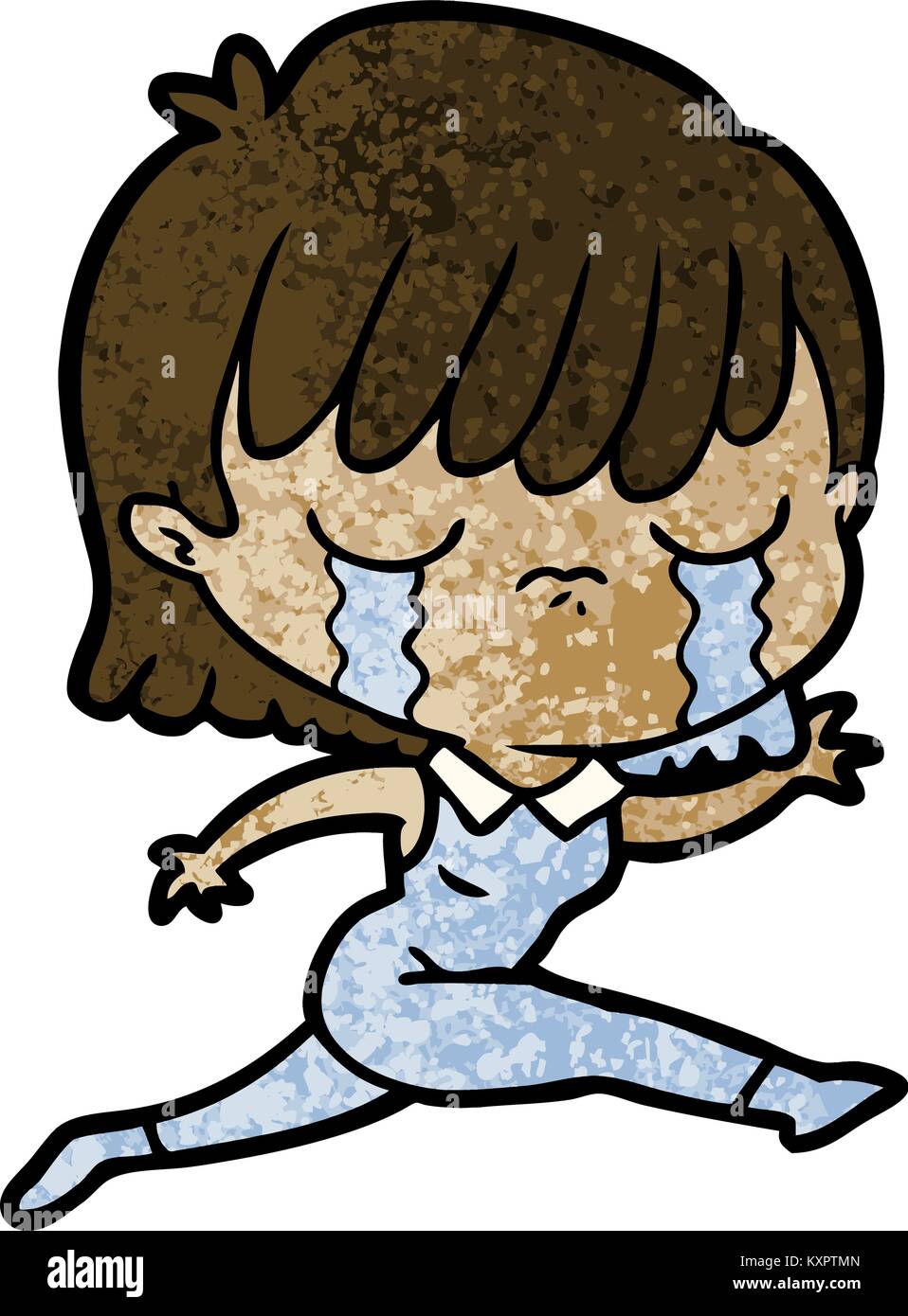 cartoon woman crying Stock Vector Image & Art - Alamy