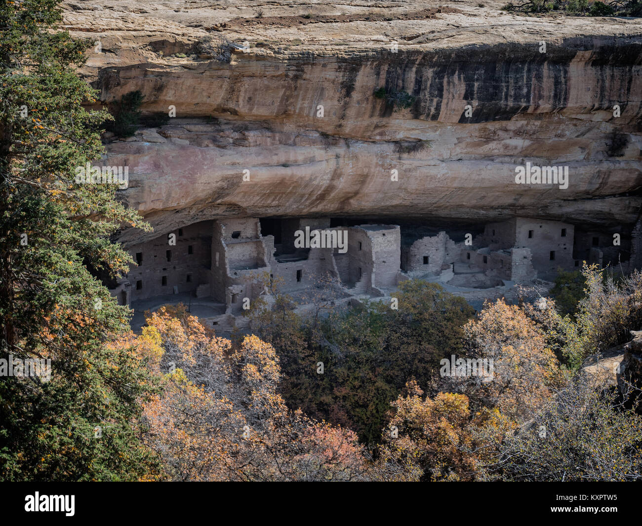 Mesa Verde dwellings in Colorado, USA Stock Photo - Alamy