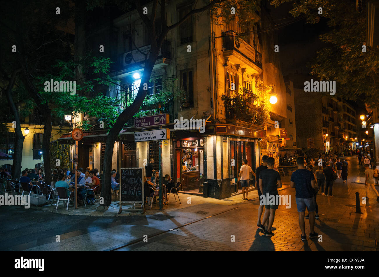 Downtown valencia hi-res stock photography and images - Alamy