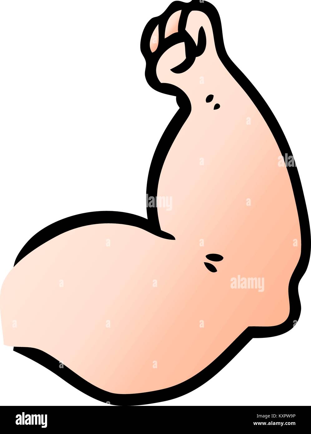 cartoon strong arm Stock Vector Image & Art - Alamy