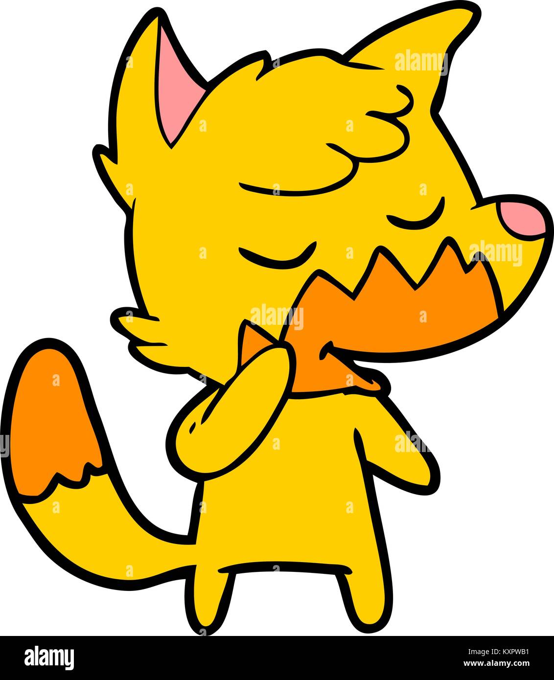 fox cartoon character Stock Vector Image & Art - Alamy