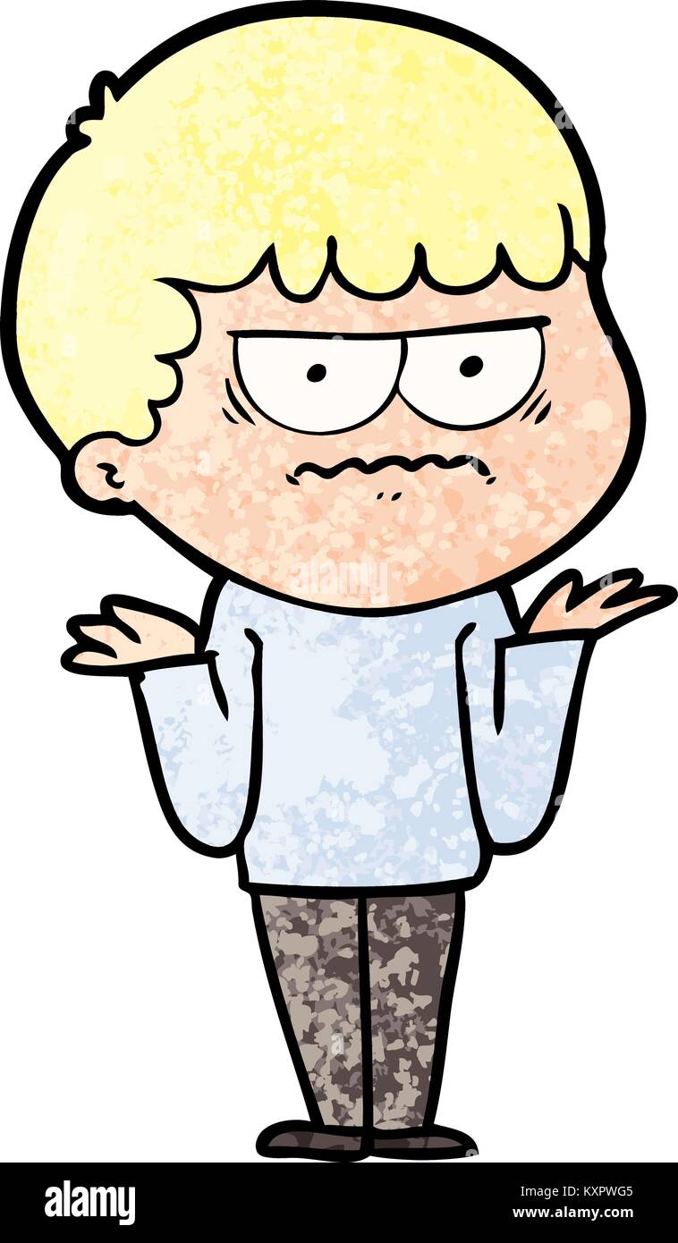 cartoon angry man Stock Vector Image & Art - Alamy