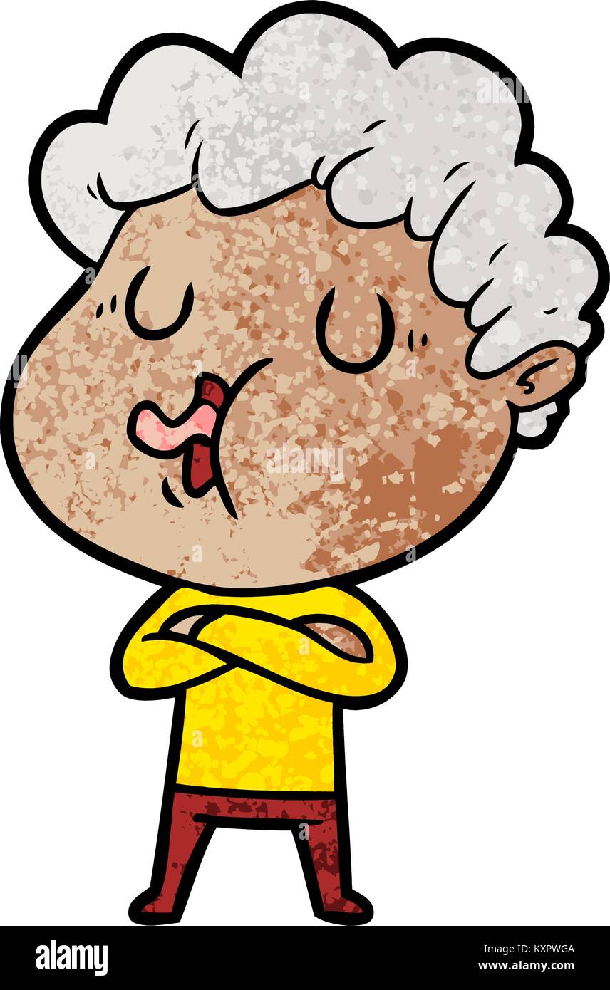 cartoon man singing Stock Vector Image & Art - Alamy