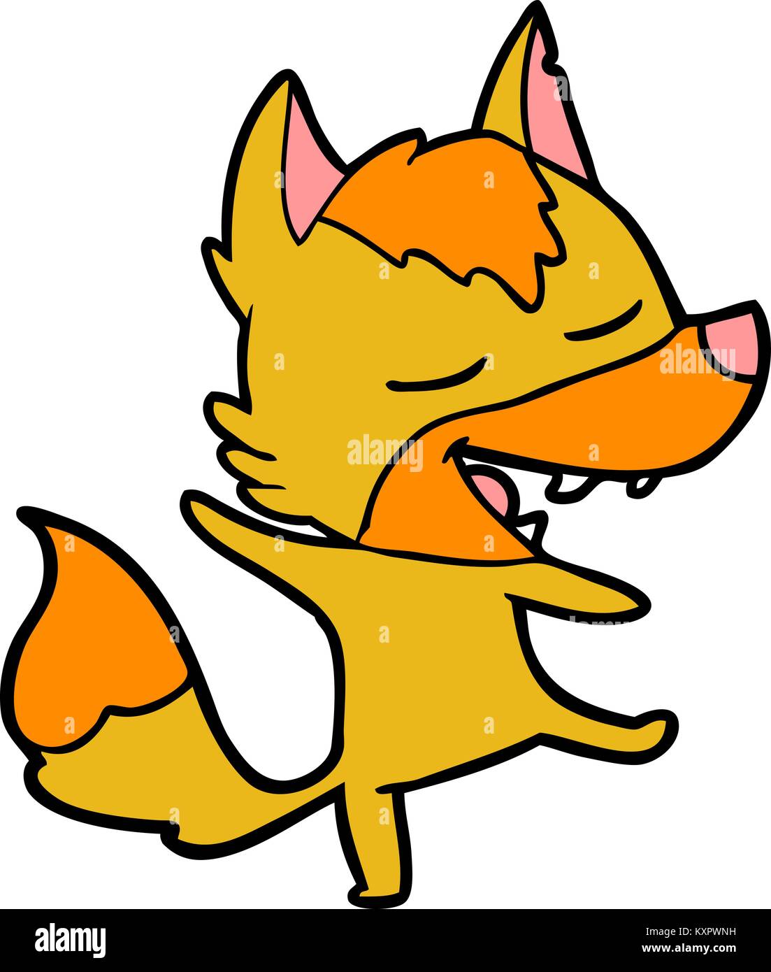 fox cartoon character Stock Vector Image & Art - Alamy