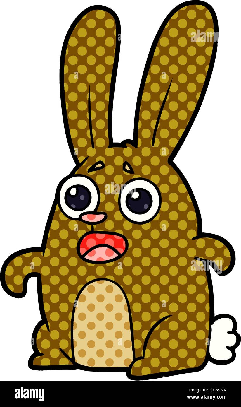 Startled rabbit hi-res stock photography and images - Alamy