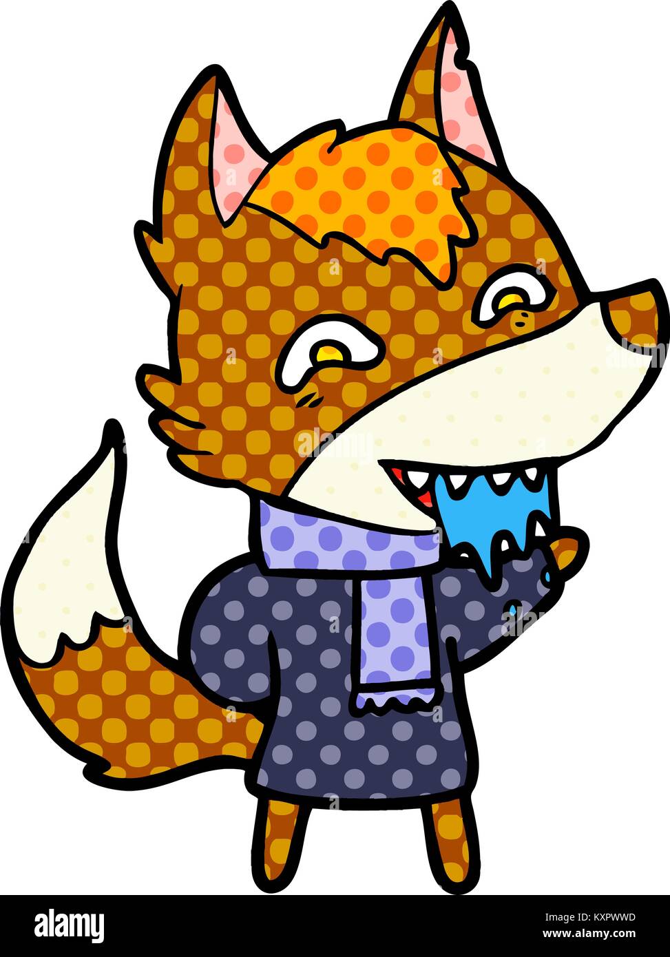 fox cartoon character Stock Vector Image & Art - Alamy