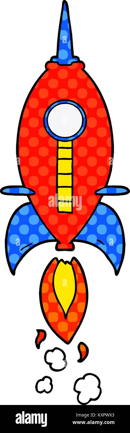 cartoon space rocket Stock Vector Image & Art - Alamy