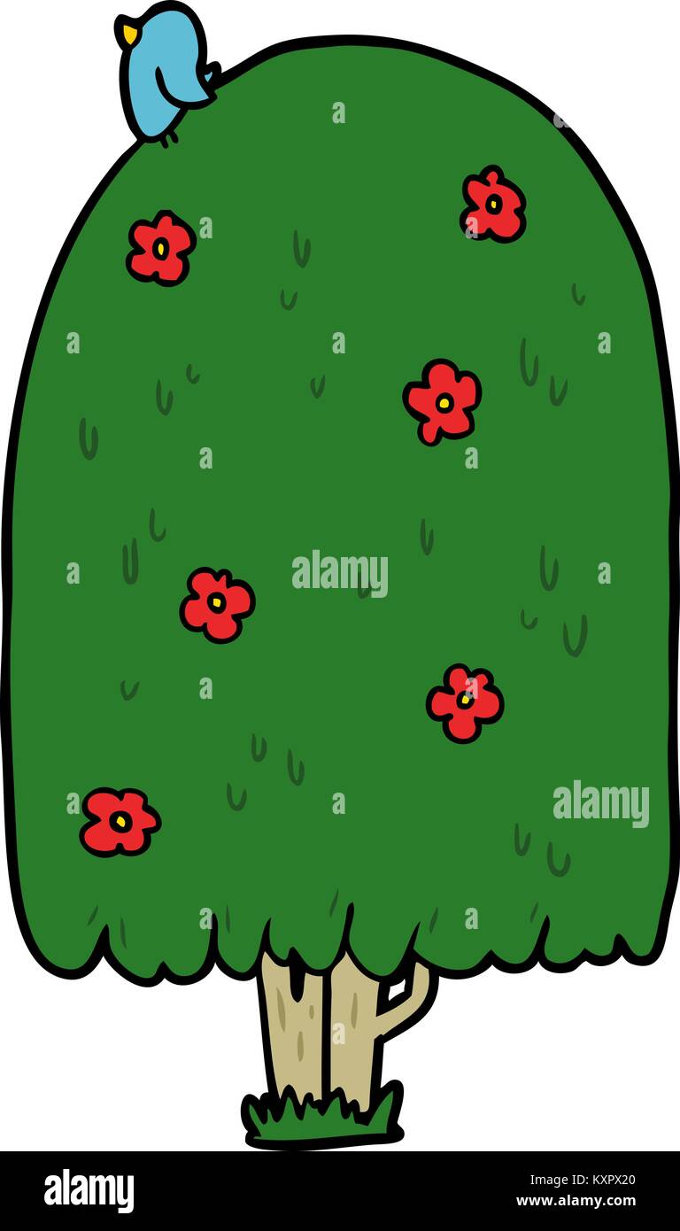 cartoon tall tree Stock Vector Image & Art - Alamy