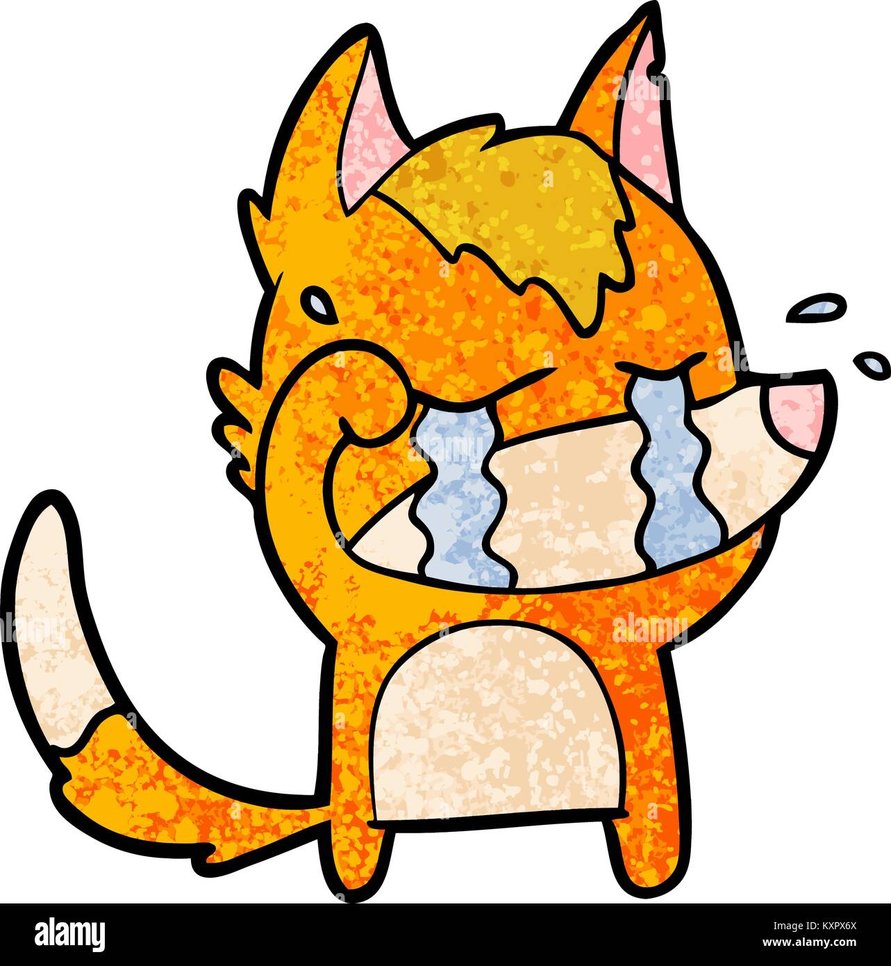 Unhappy fox Stock Vector Images - Alamy